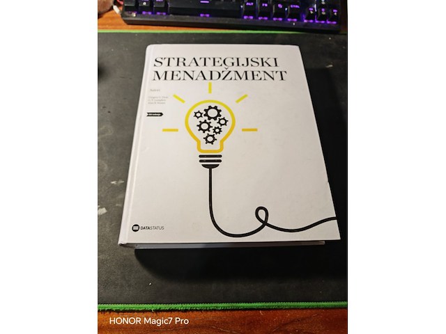 Strategijski menadžment Gregory G. Dess, G. T. Lumpkin