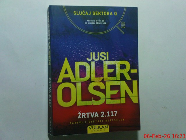 JUSI ADLER - OLSEN  -  ZRTVA.  2117