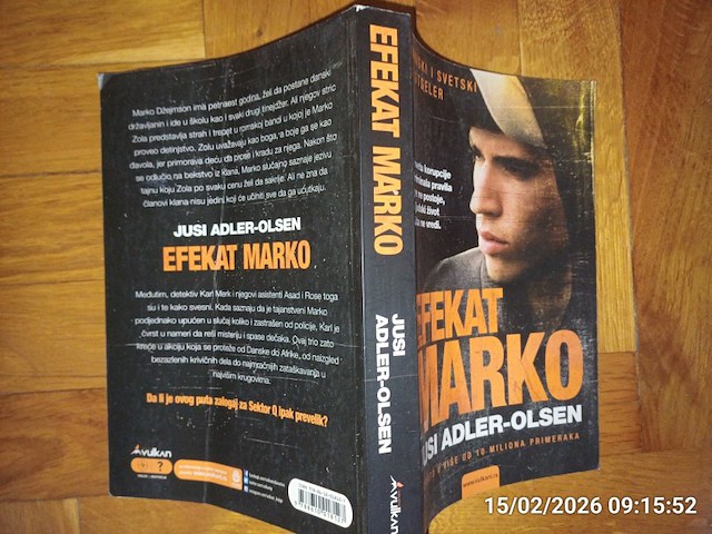 JUSI ADLER OLSEN, EFEKAT MARKO
