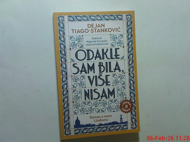 DEJAN TIAGO STANKOVIC - ODAKLE SAM BILA , VISE NISAM