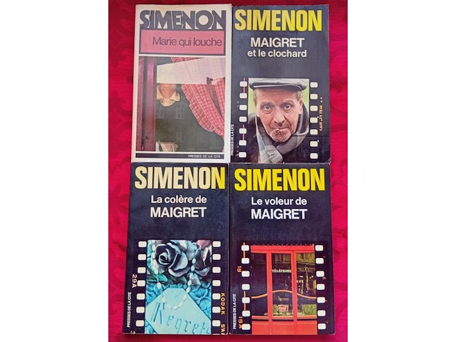 Simenon - Lot 4 knjige