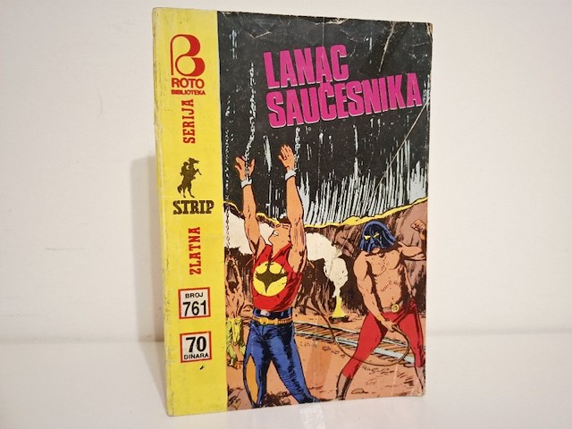 Zagor Lanac saučesnika zlatna serija broj 761