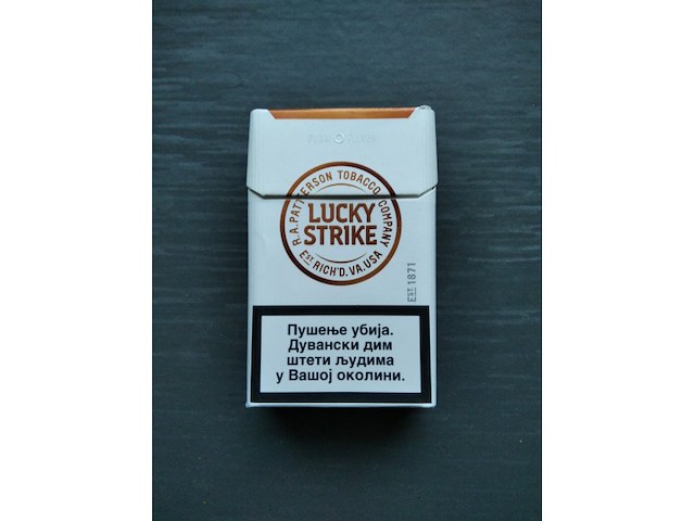 LUCKY STRIKE, prazna kutija