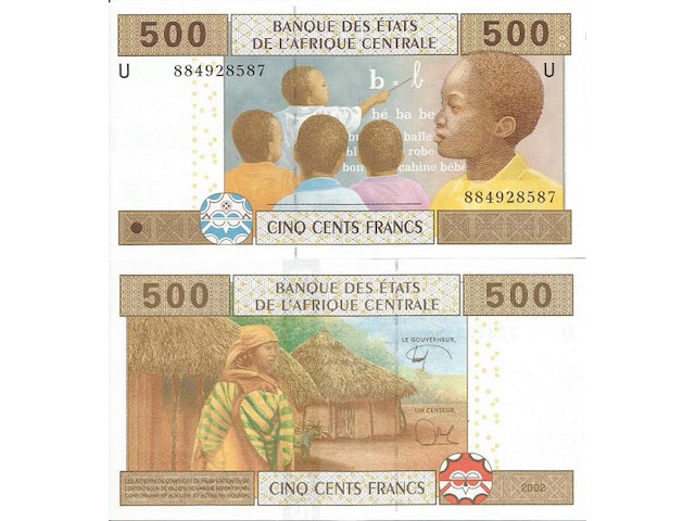 CAMEROUN Kamerun 500 francs 2002 (2017) UNC U