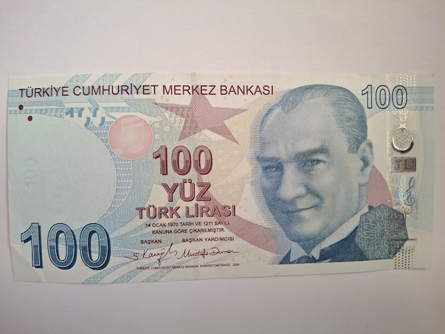 100 lira TURSKA