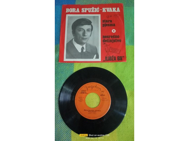 BORA SPUZIC KVAKA 1969 - STARA PJESMA
