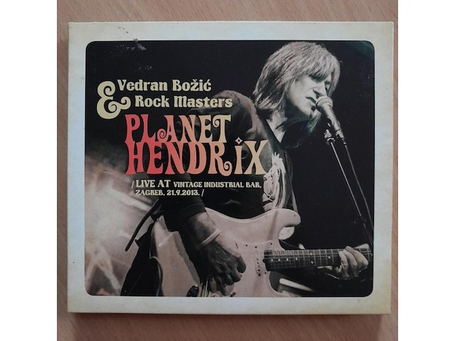 Vedran Božić – Planet Hendrix CD + DVD BOX