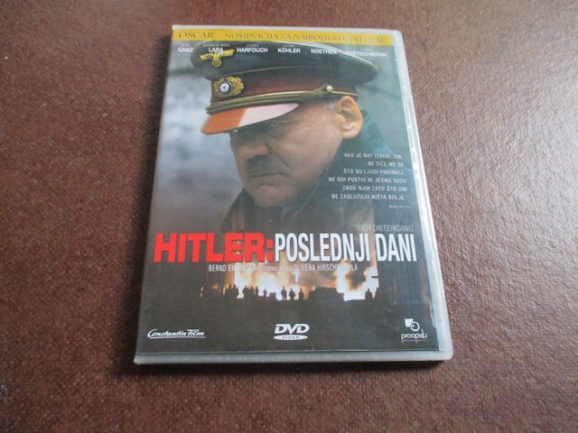 HITLER : poslednji dani