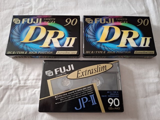 FUJI DR II 90 + FUJI JP-II 90 (2+1 komad)