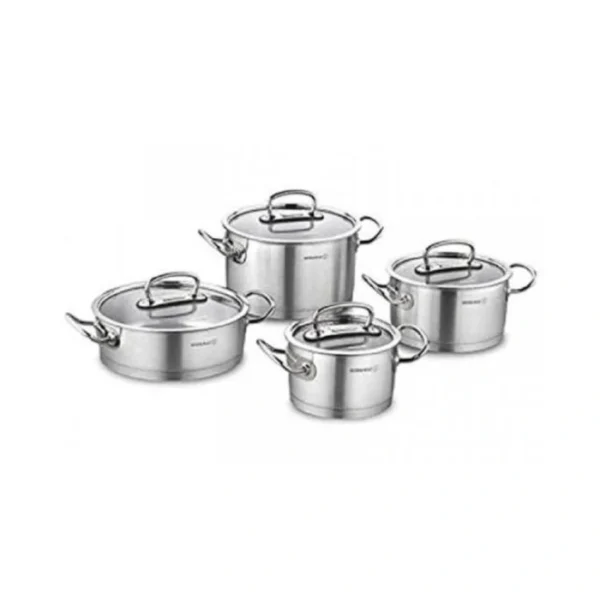 KORKMAZ Set Samara 8pcs inox