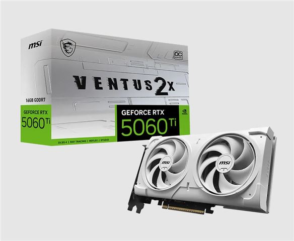 MSI RTX 5060Ti 16G VENTUS 2X OC WH P Grafička Kartica
