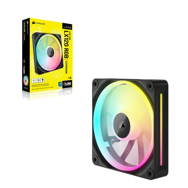 Corsair Ventilator Corsair iCUE LINK LX120-R RGB 120mm PWM Reverse Fan, CO-9051049-WW