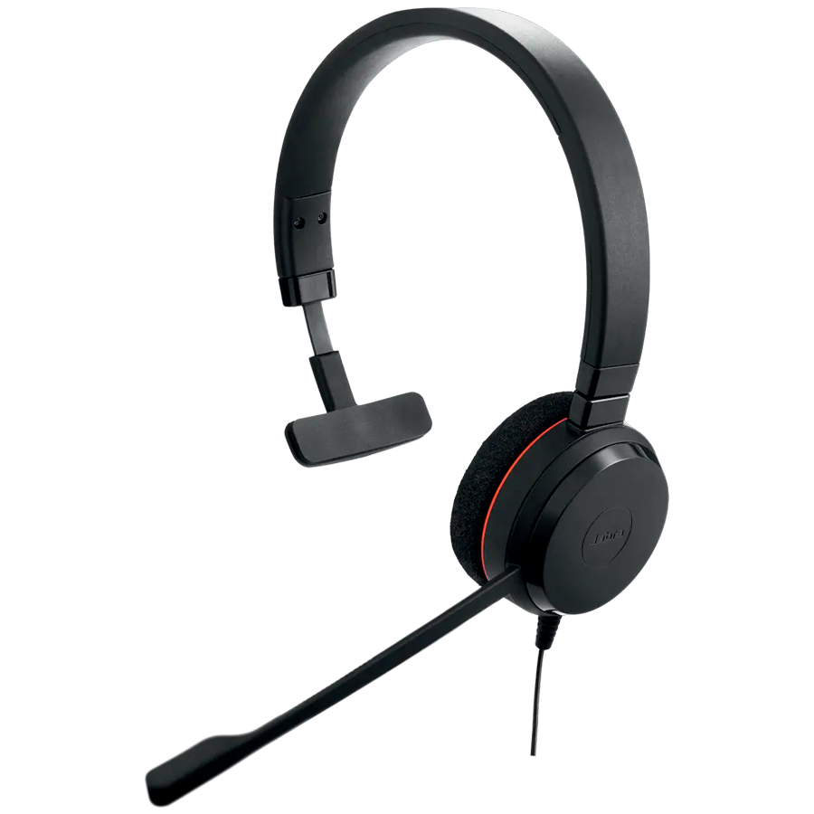 JABRA Evolve 20, Mono MS, USB C/A adapter