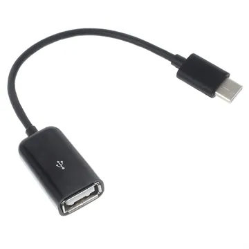 USB 3.1 TIP-C / USB 2.0 OTG ADAPTERSKI KABL - 15CM - CRNI