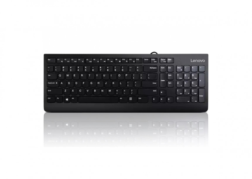 Tastatura LENOVO 300 USB/US/103P/crna