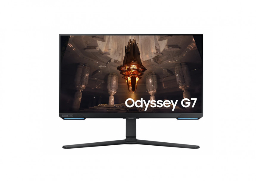 Monitor SAMSUNG LS28BG700EPXEN 28"/IPS/3840x2160/144Hz/1ms GtG/HDMIx2,DP,USB/G-sync/pivot,visina