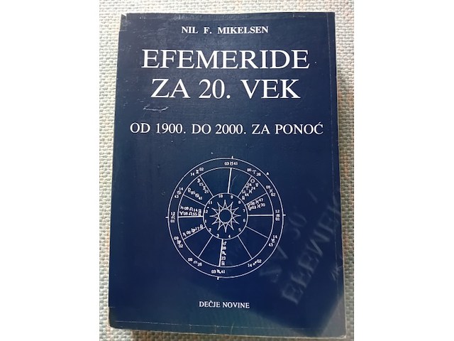 Efemeride za 20 vek OD 1900. DO 2000. ZA PONOĆ