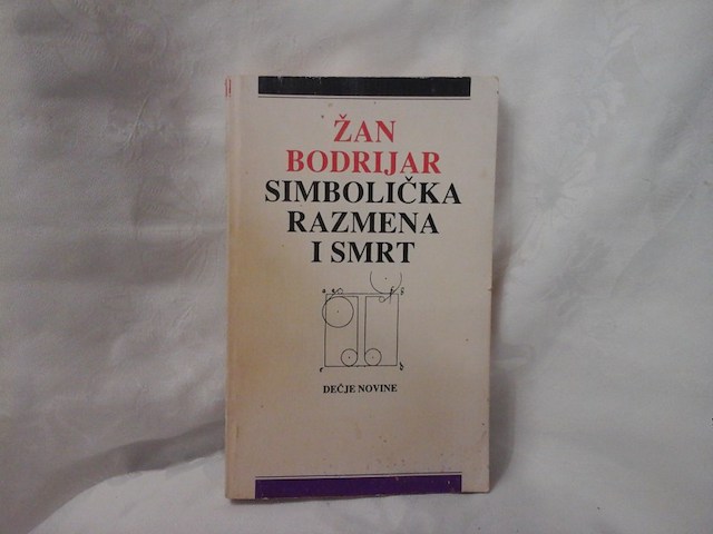 Simbolička razmena i smrt Žan Bodrijar