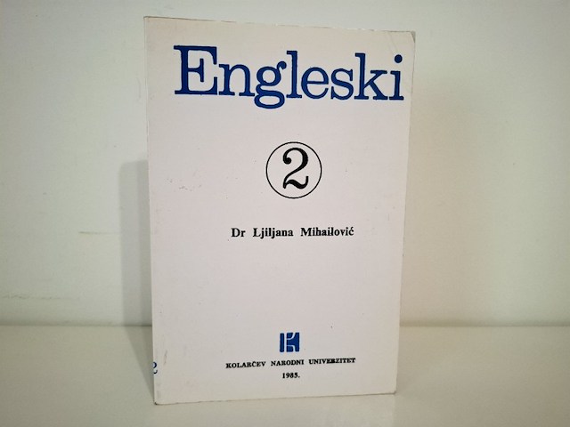Engleski 2 - Dr Ljiljana Mihailović
