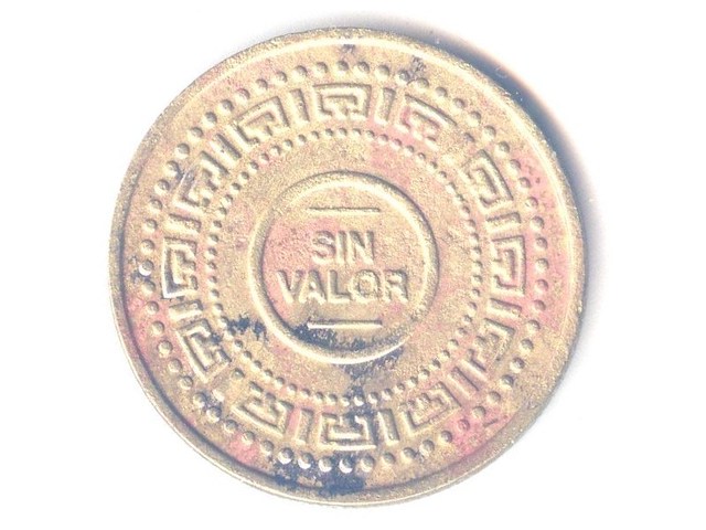 Token USA CTX 302 VB sin valor