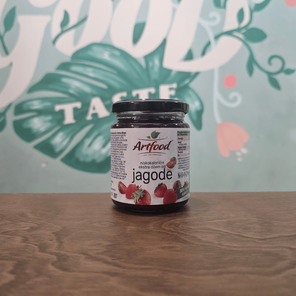 Artfood – Niskokalorični Džem Od Jagode 300g