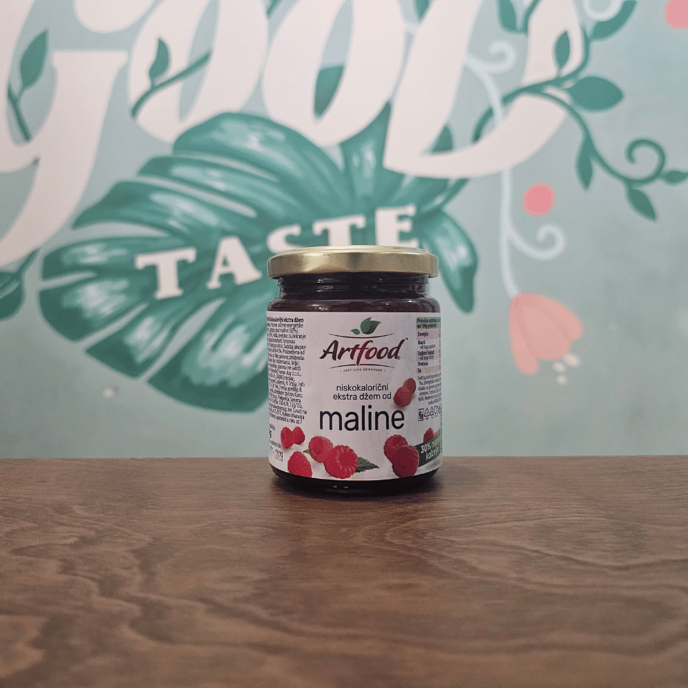 Artfood – Niskokalorični Džem Od Maline 300g