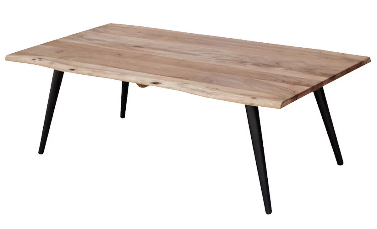 KLUB STOČIĆ 135/45/70 cm crna, boja akacije
