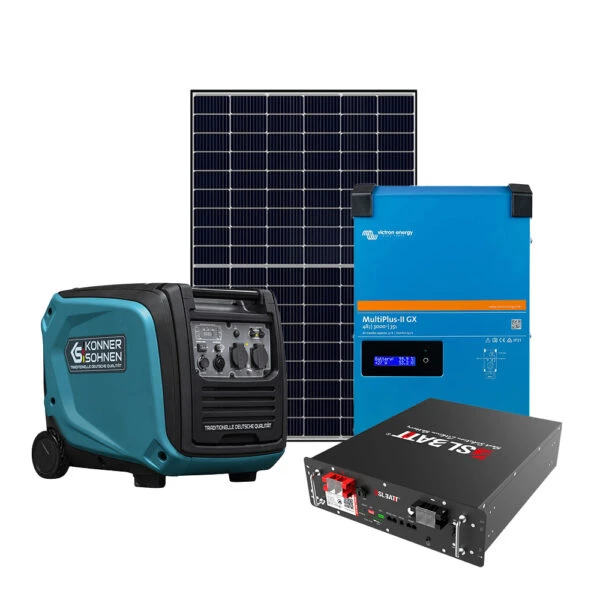 Solarni sistem 4700Wp-5000VA-10240Wh Litijum Budi nezavisan 5000