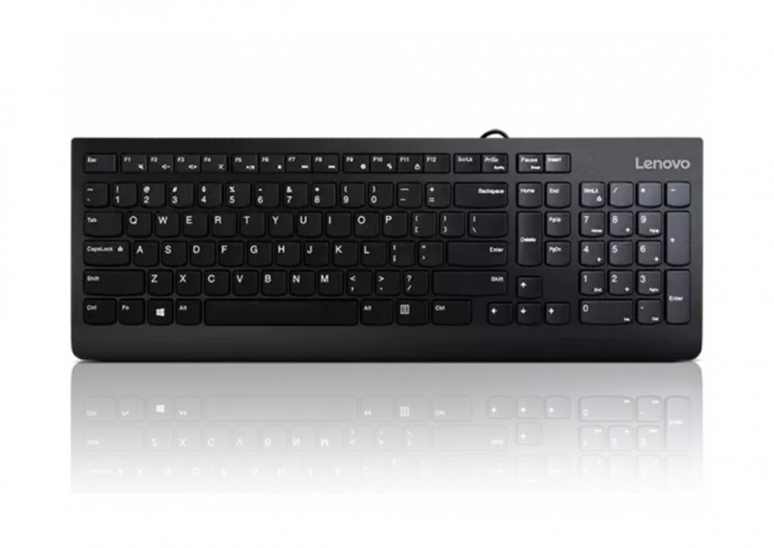 Tastatura LENOVO 300 USB/US/103P/crna