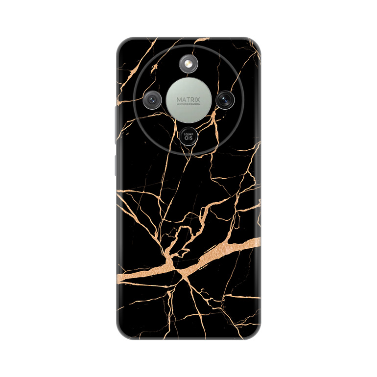Zastitna silikonska maska (futrola) PRINT - Huawei Honor Magic 8 Lite All crni