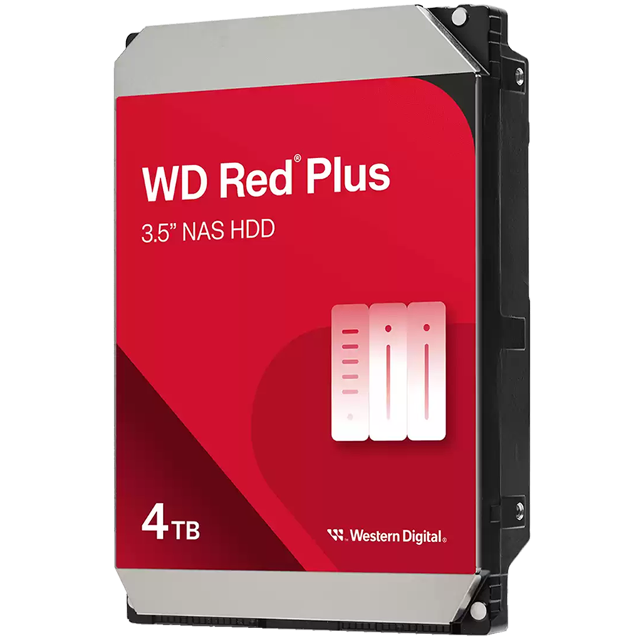 HDD NAS WD RED PLUS (3.5”, 4TB