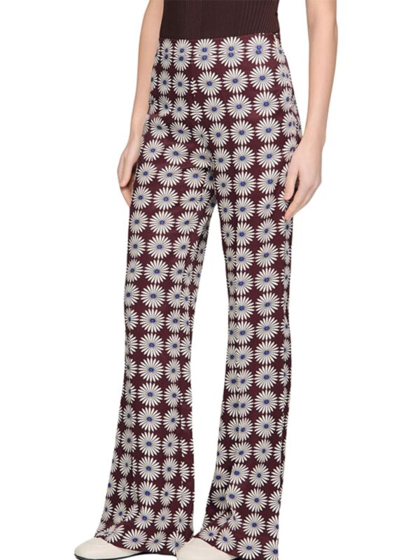 Sandro - Ženske pantalone sa printom