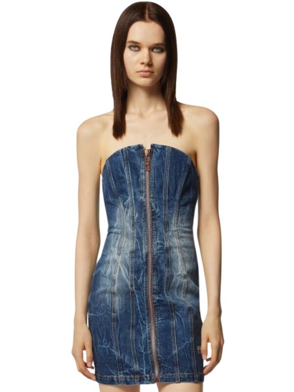 Versace Jeans Couture - Denim haljina bez rukava