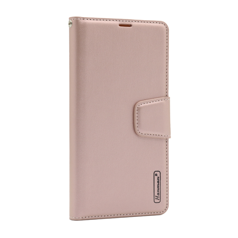 Zastitna maska (futrola) na preklop (bi fold) HANMAN II - Samsung A135 Galaxy A13 4G svetlo roze (MS)