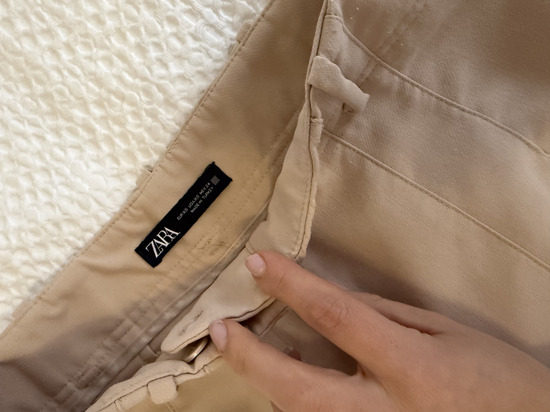 Zara krem pantalone