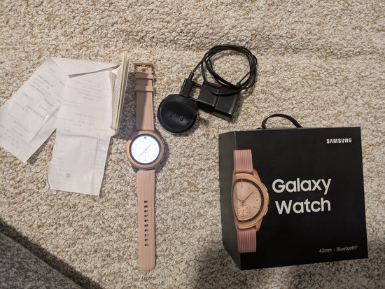 Galaxy Watch Rose Gold
