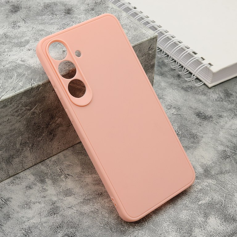 Zastitna maska (futrola) Soft 3D camera - Samsung S731B Galaxy S25 FE roze (MS)