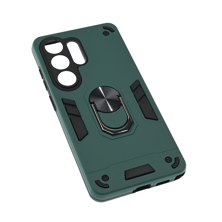 Zastitna maska (futrola) Hard Ring - Samsung S948 Galaxy S26 Ultra tamno zelena