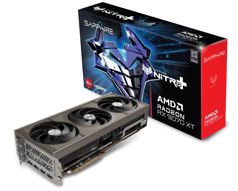 SAPPHIRE AMD Radeon RX 9070 XT 16GB 256bit NITRO+ RX 9070 XT GAMING OC 16GB (11348-01-20G) grafička karta