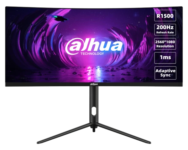 DAHUA 30 inča LM30-E330CA WFHD 2560x1080 200 Hz zakrivljeni gaming monitor