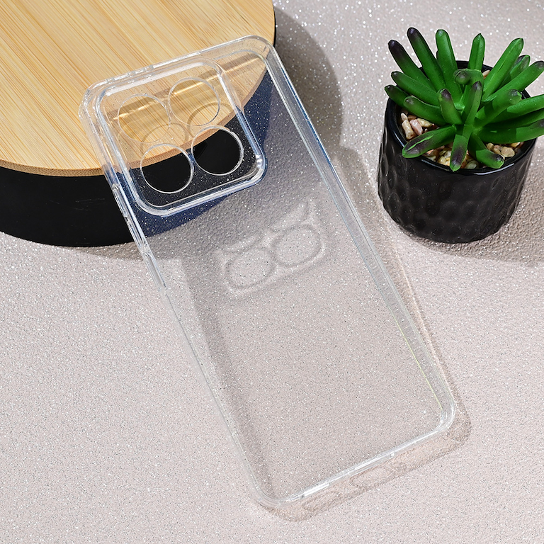 Zastitna maska (futrola) Sparkle Dust - Xiaomi 14T Pro Transparent