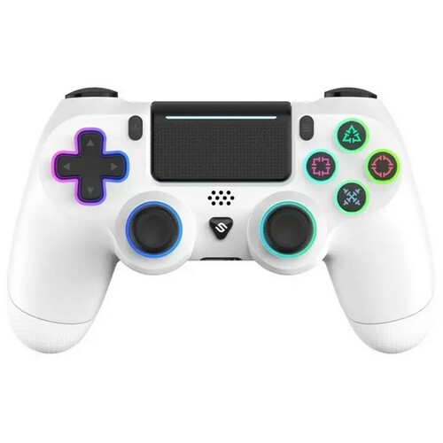 SPAWN PlayPro 4 Wireless Controller White - PS4/PS3/PC/Android/IOS/SD