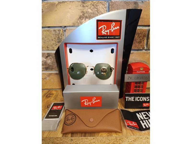 Ray Ban RB 3565 Jack - Original 100% - Novo