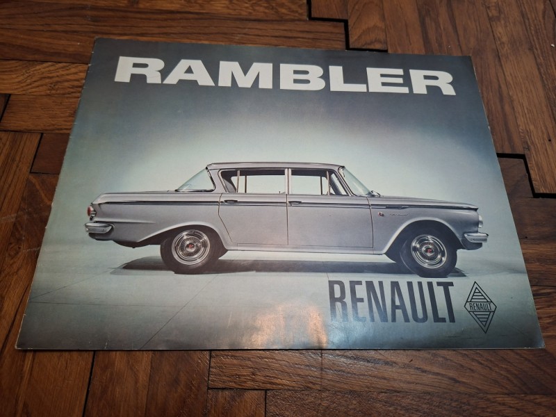 Renault Rambler brosura
