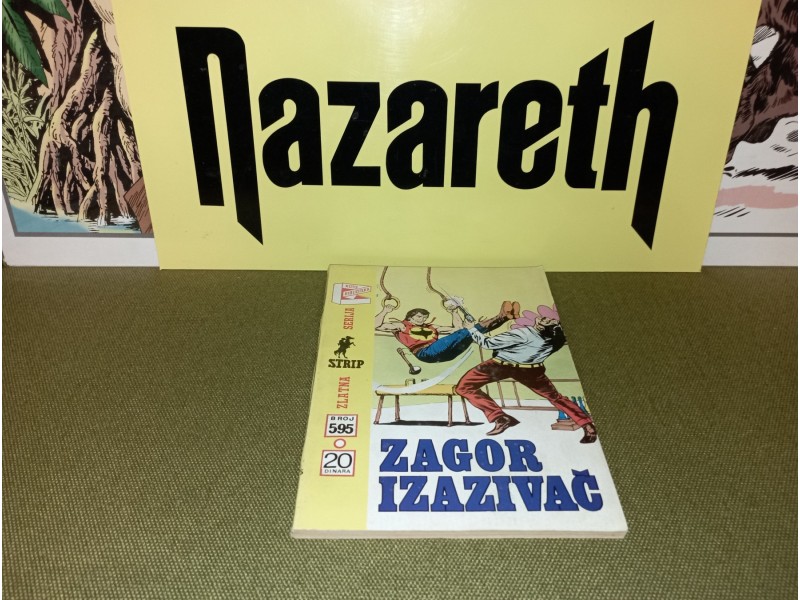 ZLATNA SERIJA broj 595 - Zagor (ekstra očuvan)