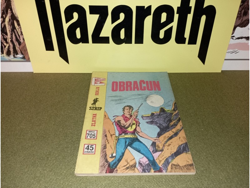 ZLATNA SERIJA broj 705 - Zagor (odlično očuvan)