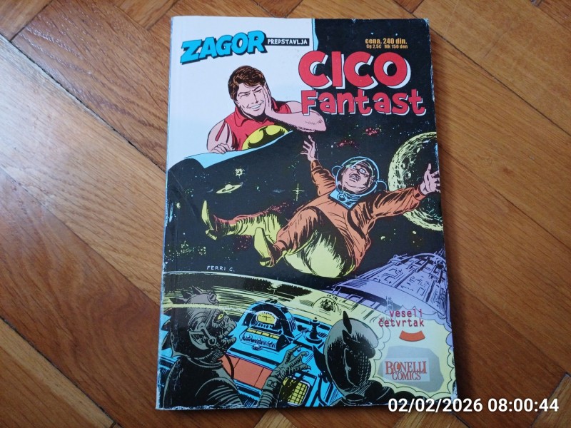 ZAGOR BROJ 6, CICO FANTAST