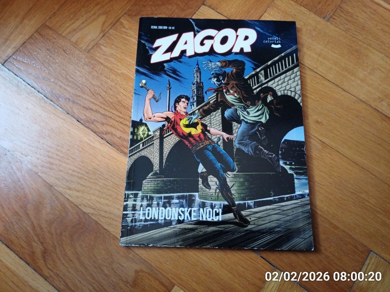 ZAGOR 205, LONDONSKE NOĆI