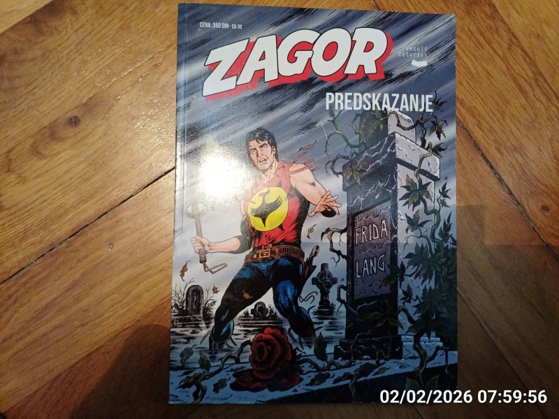 ZAGOR 204, PREDSKAZANJE