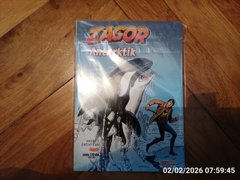 ZAGOR 118, ANTARKTIK